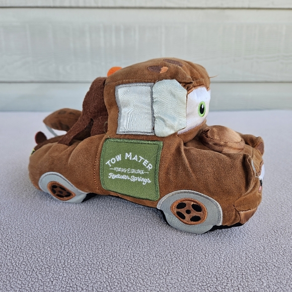 Disney | Toys | Disney Pixar Cars Plush Mater Tow Truck 8 Stuffed ...